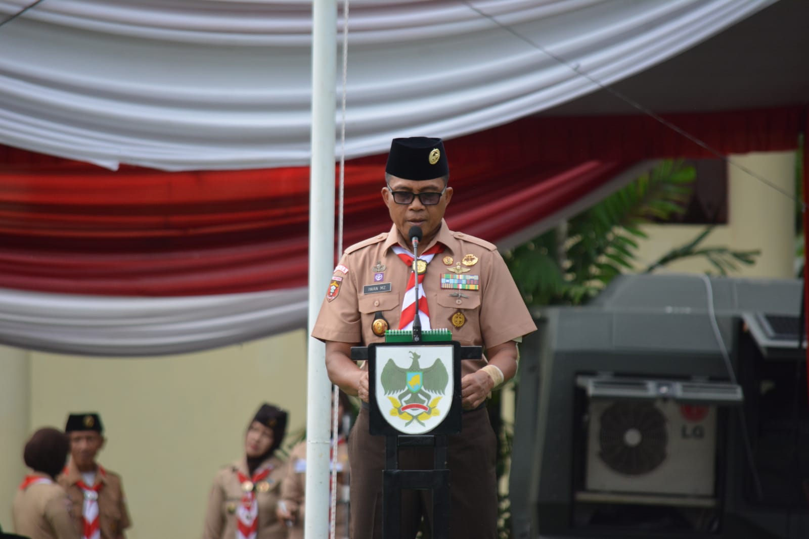 Danrem 043/Gatam Buka Persami Pramuka Saka Wira Kartika Tahun 2024 ...